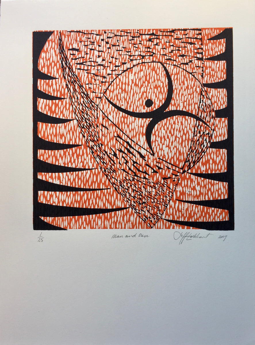 Man and Sun – Jeff Lockhart Pasifika Artist